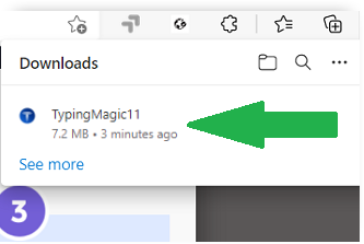 Typing Magic 11 Download Instructions for Chrome Browser